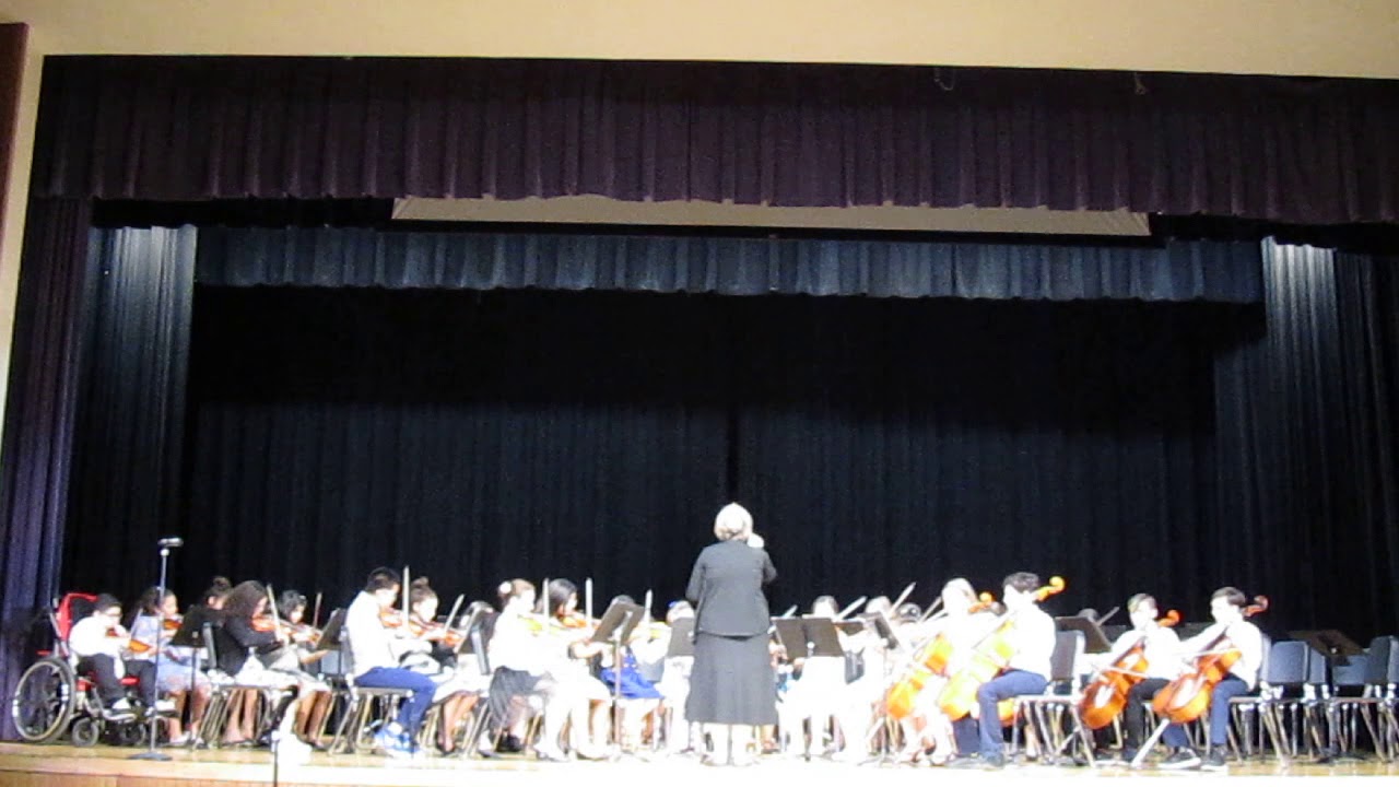 Whitcomb Middle School 5th Grade Orchestra, Spring Concert 2018 - YouTube