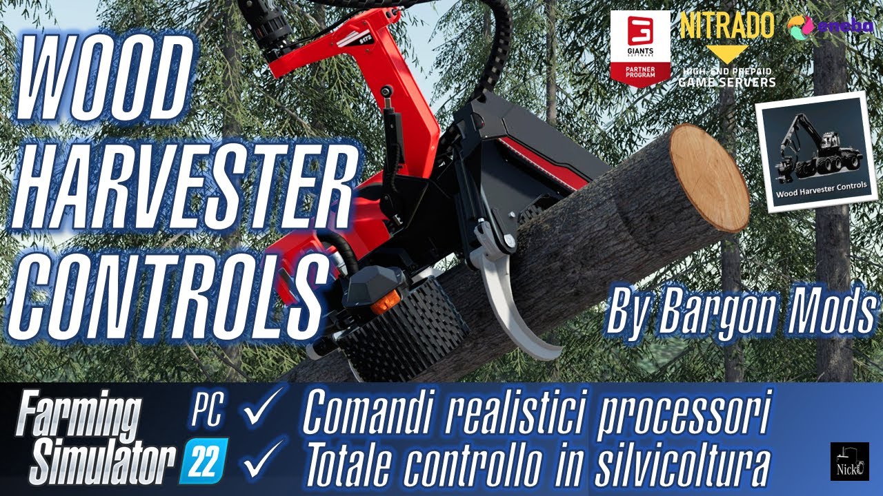 FS22 ⚙️ WOOD HARVESTER CONTROLS: realismo con i processori in ...
