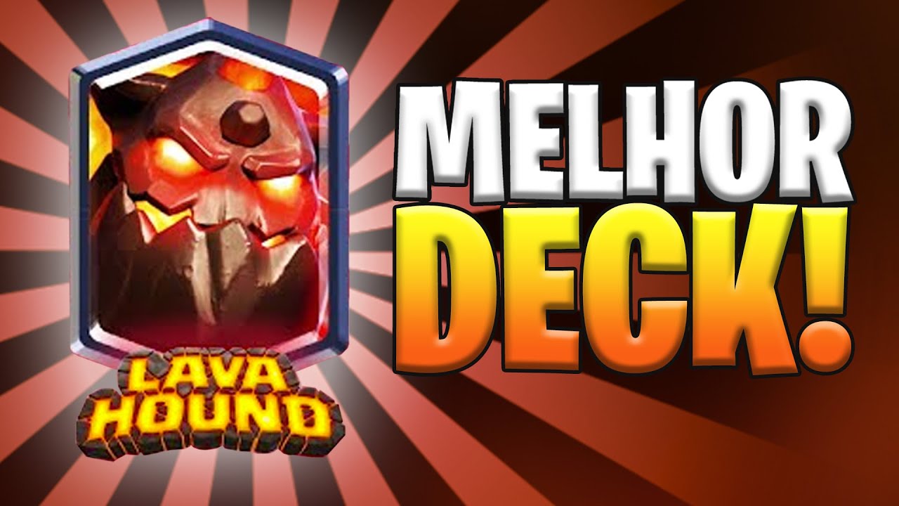 MELHOR DECK PARA O DESAFIO DO SUPER LAVA HOUND NO CLASH ROYALE! - YouTube