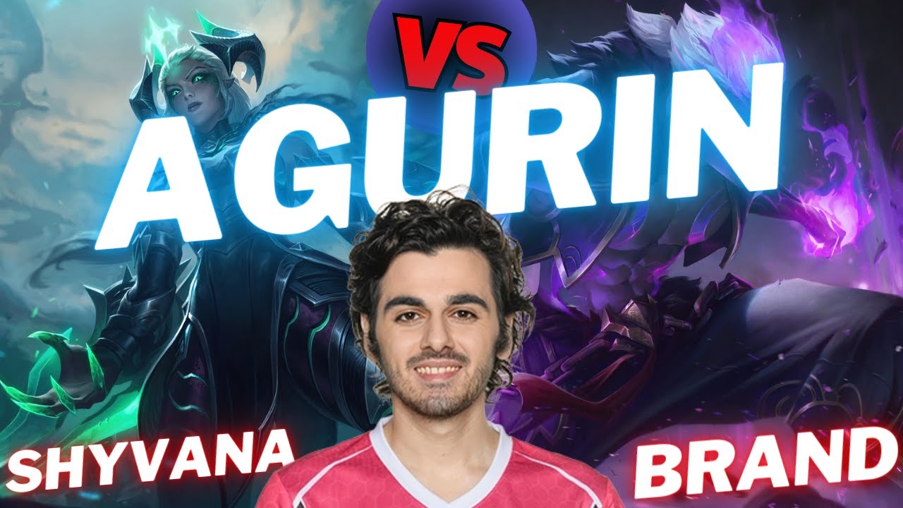 AGURIN | SHYVANA VS BRAND | JNG GAMEPLAY | Patch 14.13 / Season 14 | # ...