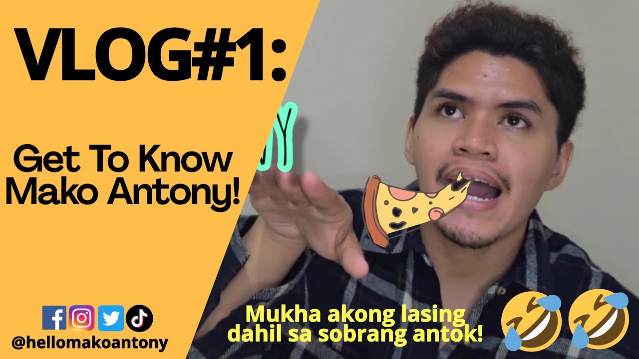 Vlog #1: Get to Know Me | Sa sobrang antok ko, mukha na akong lasing ...