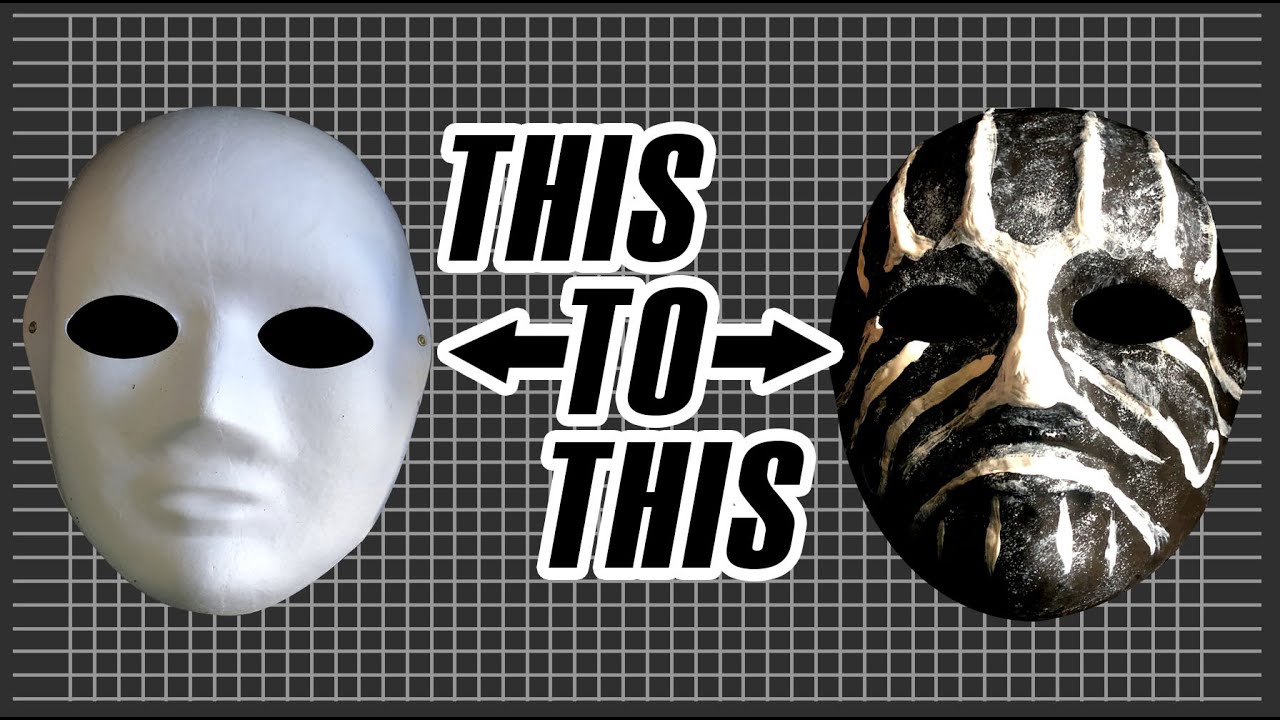 Mystery Magician Mask Tutorial - YouTube