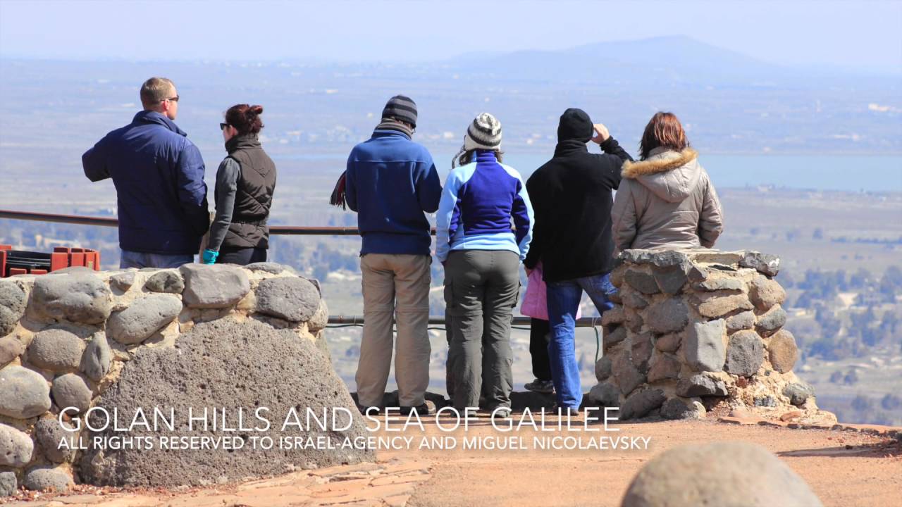 Golan Hills and Sea of Galilee - Colinas de Golan e Mar da Galileia ...