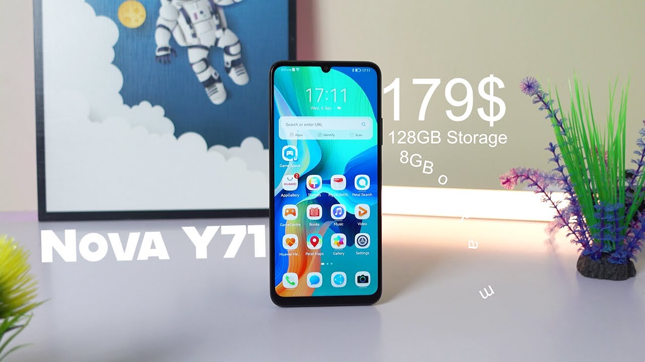 Huawei Nova Y71 ទូរស័ព្ទតម្លៃ 179$ តែបាន Spec ធំច្រើន - YouTube