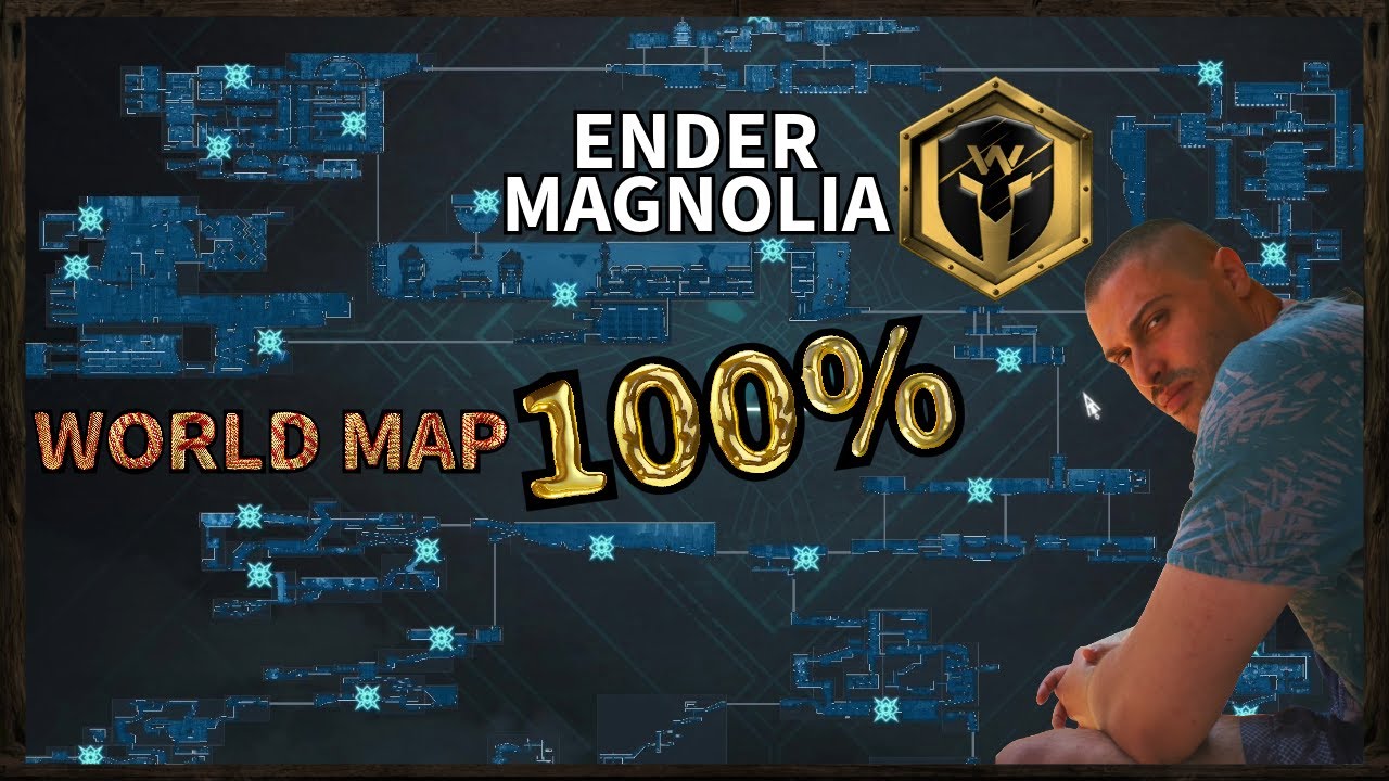 Ender Magnolia - 100% World Map - All secrets and hidden rooms Guide ...