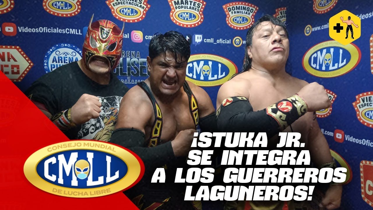 CMLL | ¡Stuka Jr. llega a Los Guerreros Laguneros a lado de Último ...