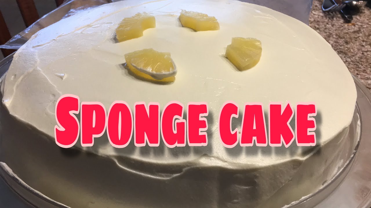 Sponge cake recipe - YouTube