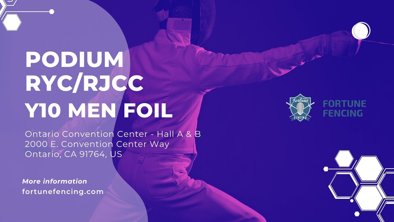 Y10 Men Foil - CHANG Jeremy vs YANG Charles - Fortune Fencing RYC/RJCC ...