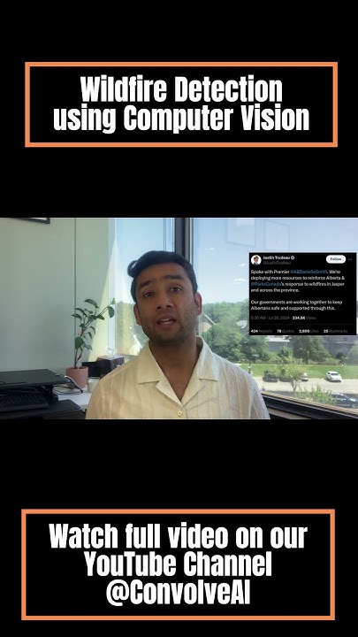 Wildfire Detection using Computer Vision - YouTube