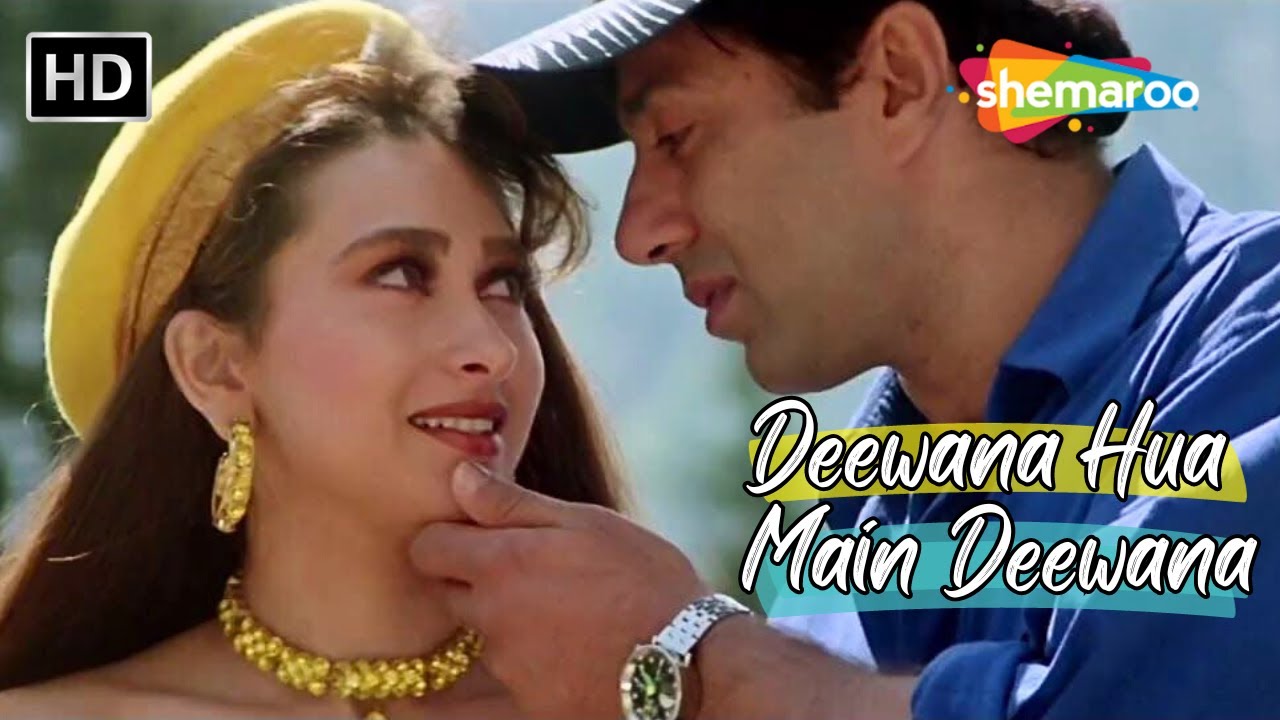 Deewana Hua Main Deewana Meri Jaan | Karisma Kapoor, Sunny Deol | Alka ...