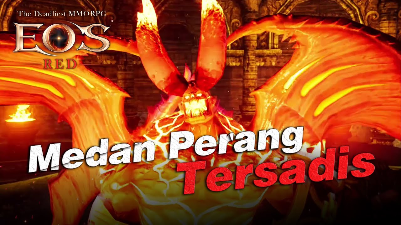 《MMORPG EOS RED Paling Berbahaya》Sensai Perang Paling Mengangkan Akan ...