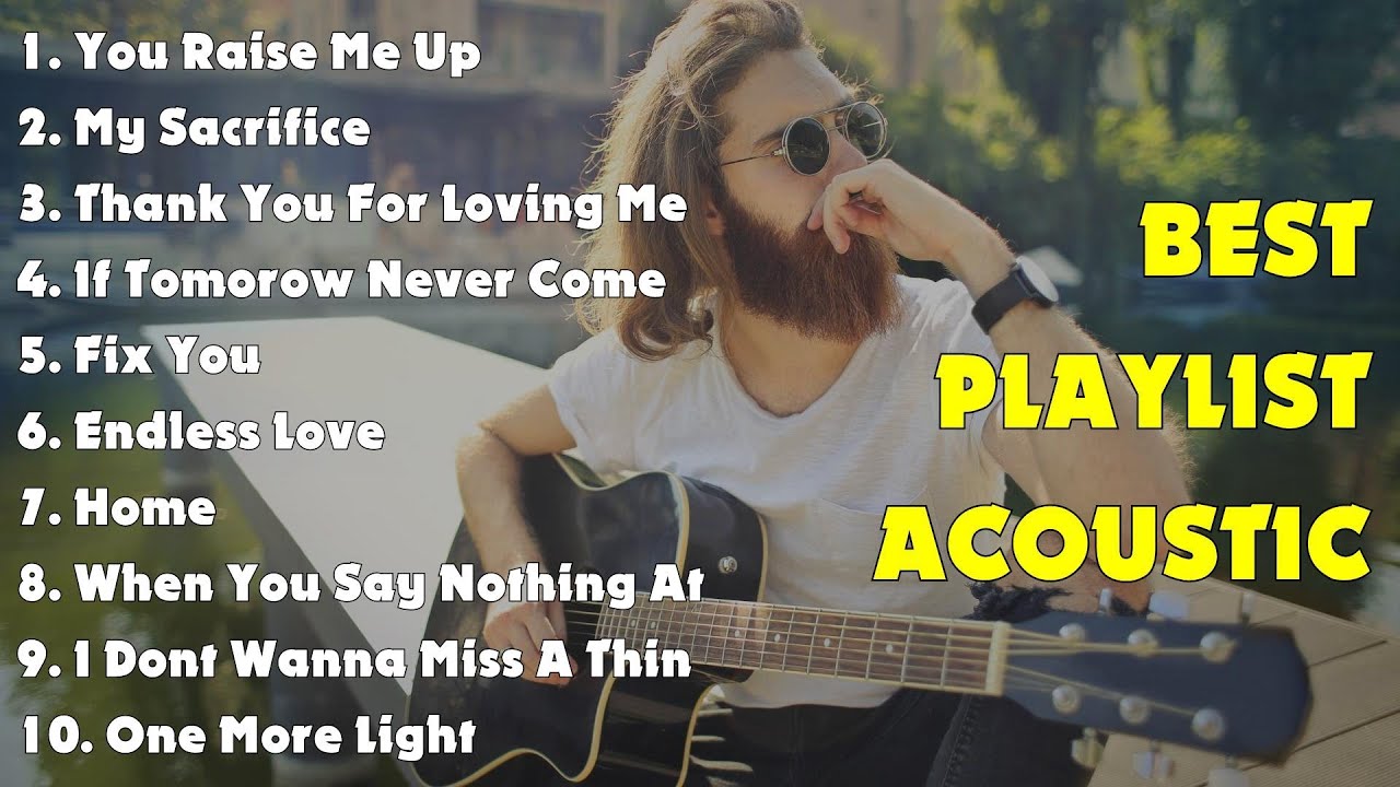 Best Acoustic Hits 2024 ☀️ Top English Songs Cover ☀️ Romantic English ...