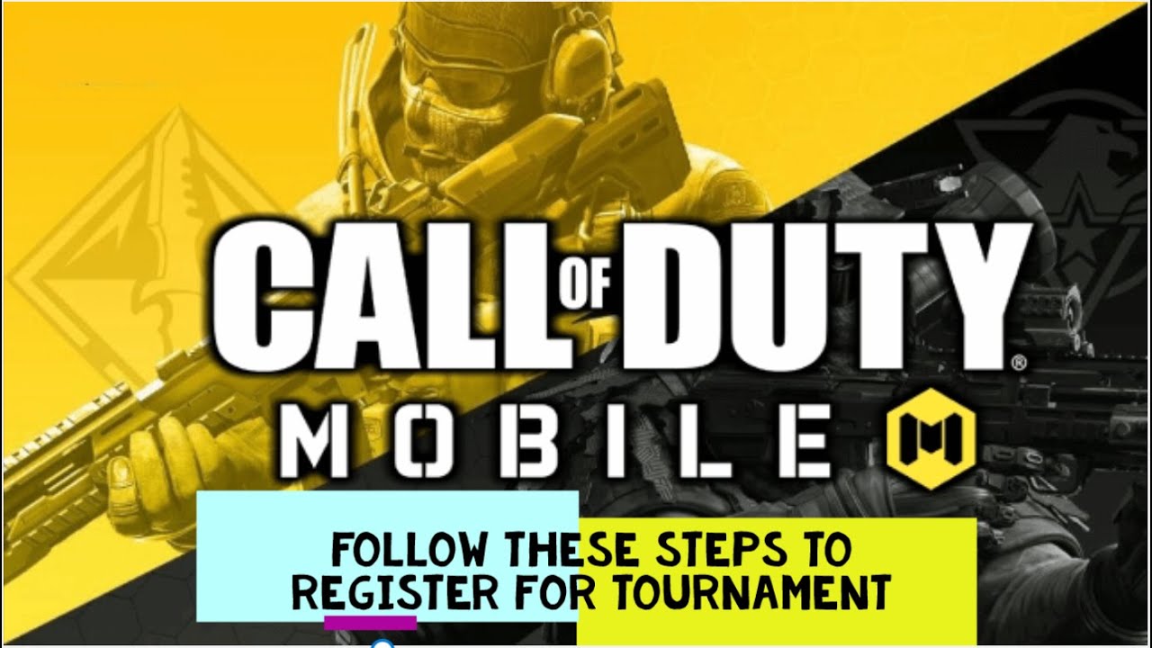 How to REGISTER your SQUAD for COD Mobile BR TOURNAMENT tutorial ...