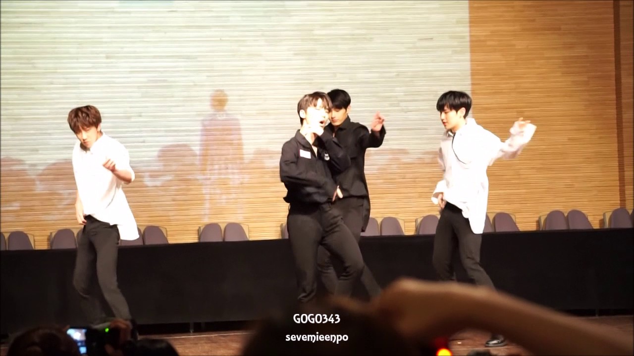 170617 SEVENTEEN 세븐틴 fansign performanceteam WHO - YouTube
