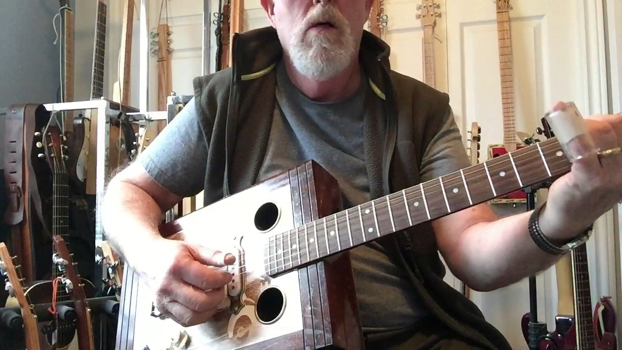 6 String custom Cigar Box Guitar - YouTube