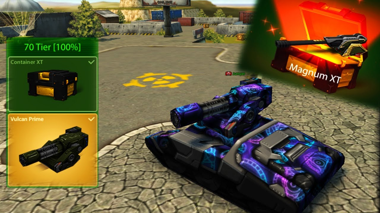 Tanki Online - Road to Vulcan Prime + Container XT!! [From 350 k ...