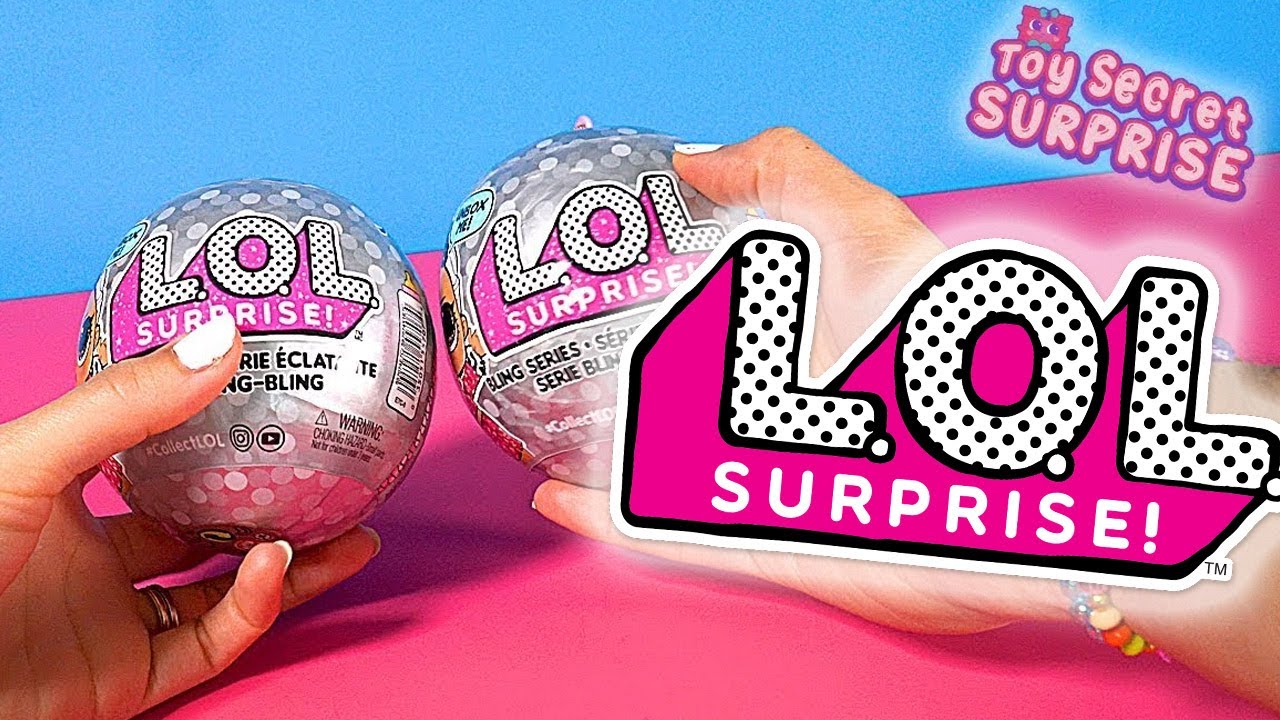 LOL Surprise Dolls BLING SERIES Double Ball Opening! - YouTube