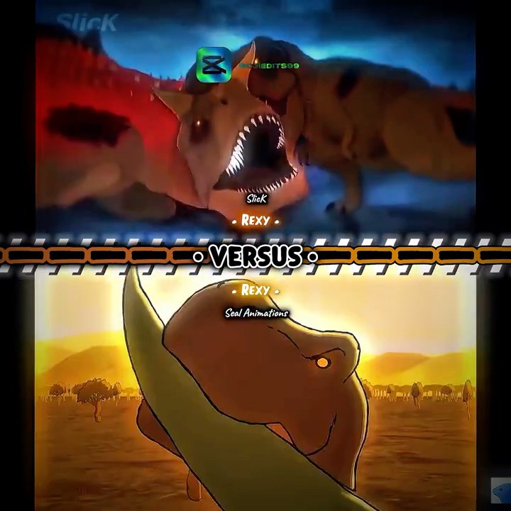 SlicK Rexy #vs Seal Animations Rexy - YouTube