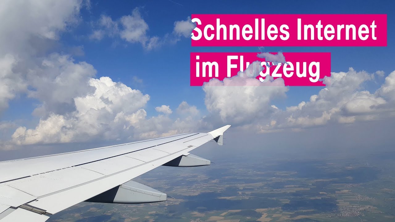 Schnelles Internet im Flugzeug mit dem European Aviation Network - YouTube