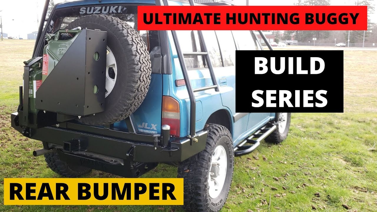 Suzuki Sidekick Rear Bumper Build and Installation - 3rd in the ...