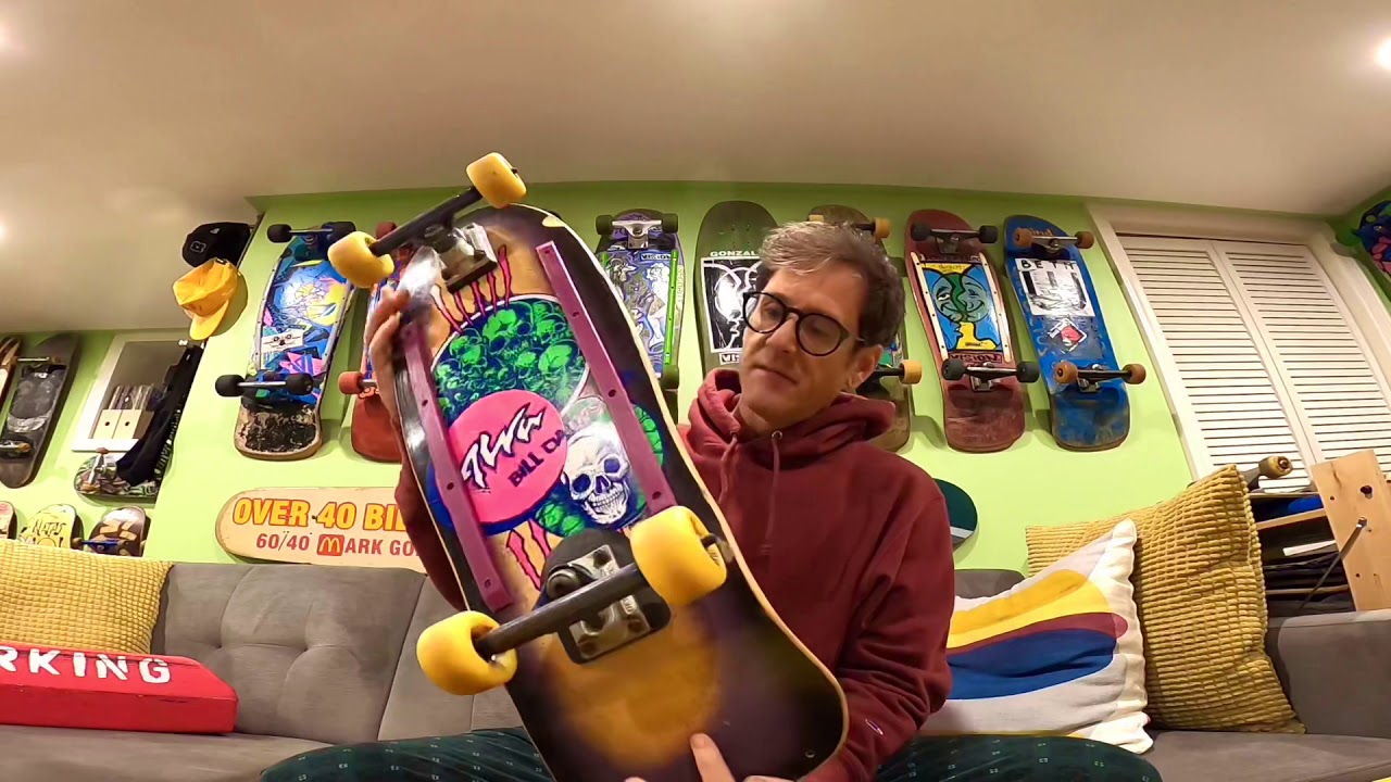 Skateboard Stories Episode 12 - 1987 Bill Danforth Circle of Skulls ...