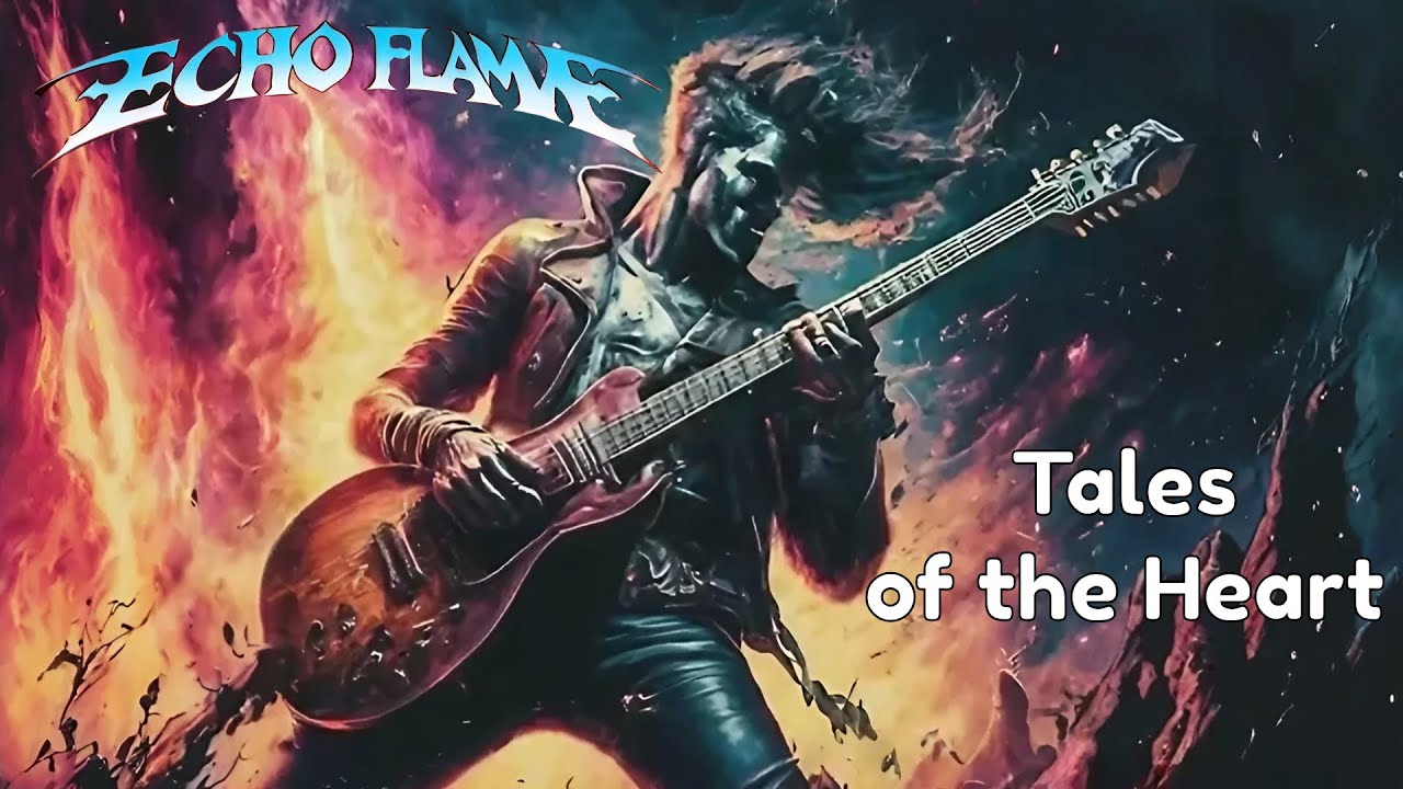 Echo Flame - Tales Of The Hearts - 80s glam hair metal vibe - YouTube