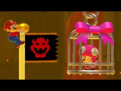Super Mario Maker 2 - All Castles (Story Mode) - YouTube