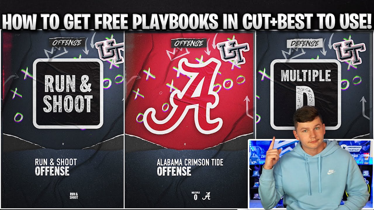 HOW TO GET FREE PLAYBOOKS IN CUT 25 AND THE BEST ONES TO USE! - YouTube