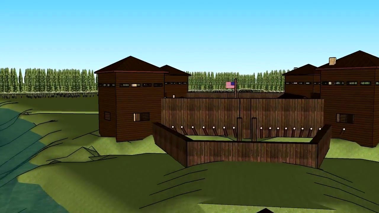 Fort Defiance (Ohio) 3D Reconstruction - YouTube