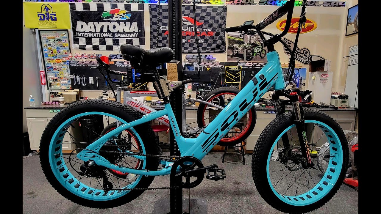 The hottest Step Through E Bike from SOUL FAST E Bikes. $1749 750W SOUL ...