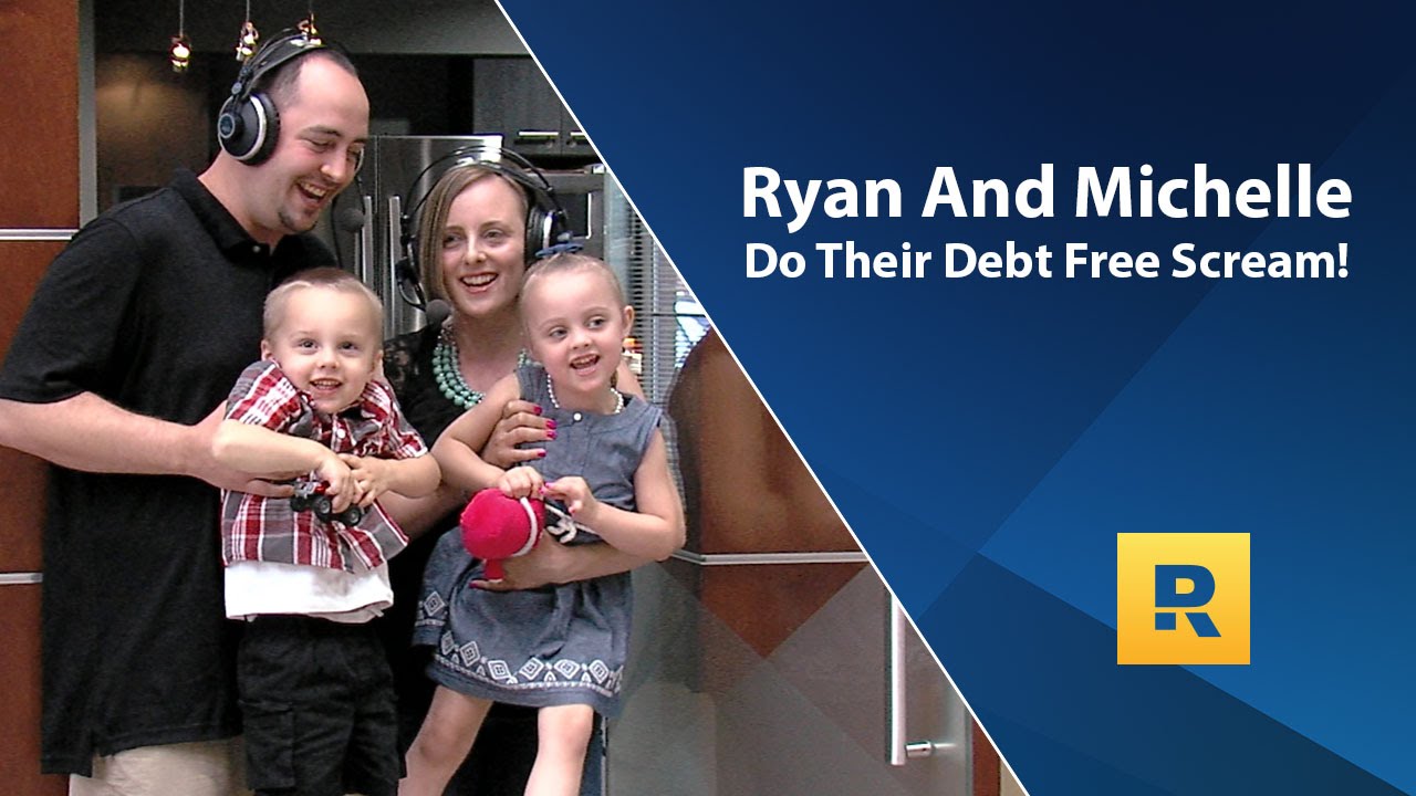 Ryan And Michelle Do Their Debt Free Scream! - YouTube