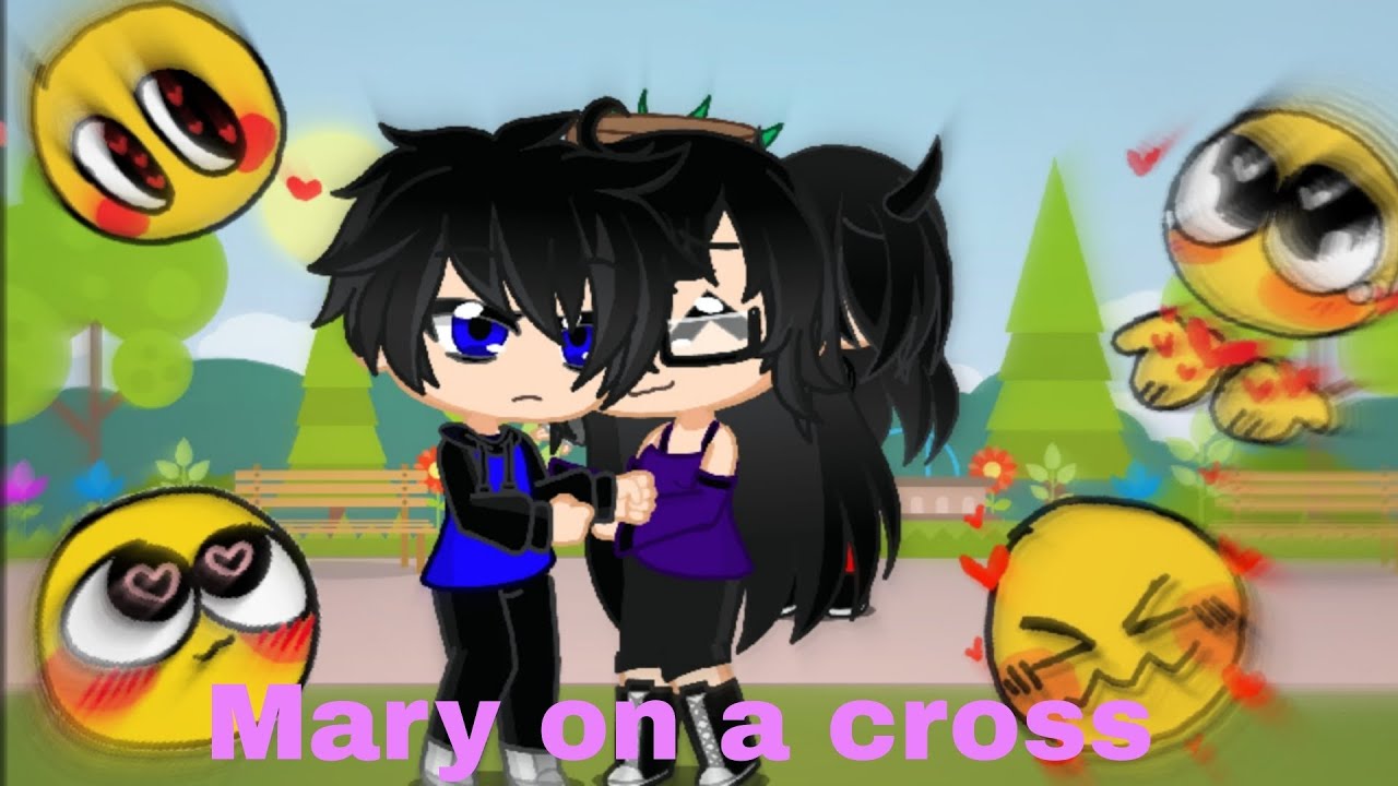 Mary on a cross|Cj x vade|FNF|Gacha life 2| - YouTube