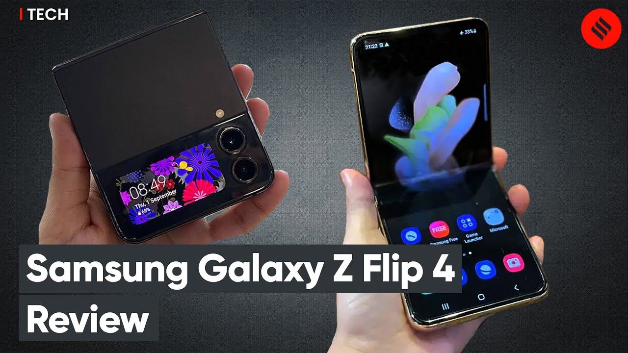 Samsung Galaxy Z Flip 4 review: The compact foldable phone - YouTube