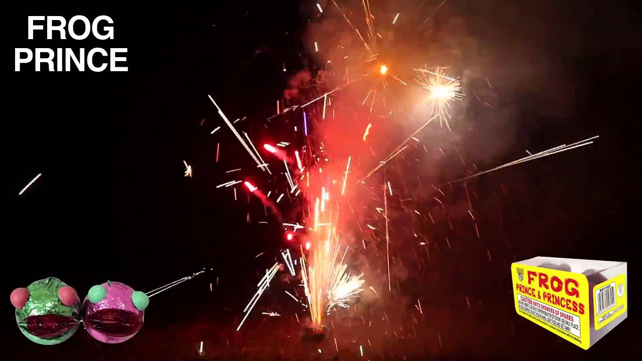 FROG PRINCE FOUNTAIN WORLD CLASS FIREWORKS - YouTube