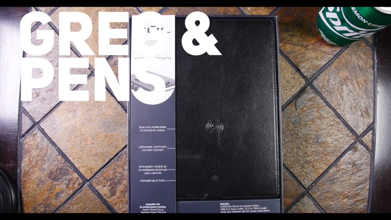 Why would you want the tul wireless charging notebook - YouTube