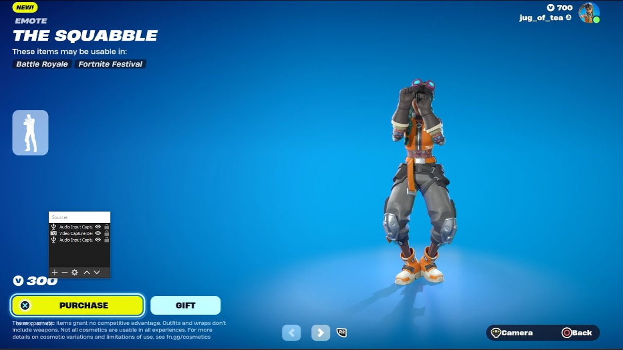 Fornite Item Shop (New The squabble Emote) - YouTube