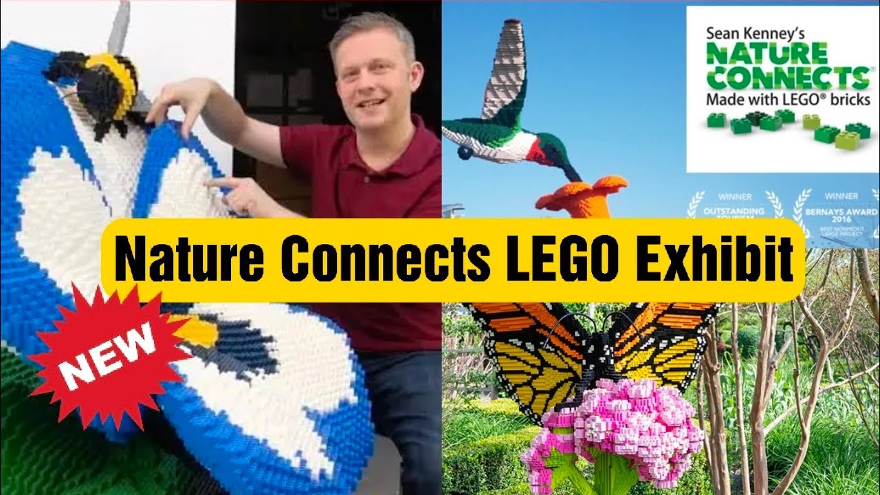 LEGO Bricks Nature Exhibit: Sean Kenney Nature Connects Lego Exhibit at ...