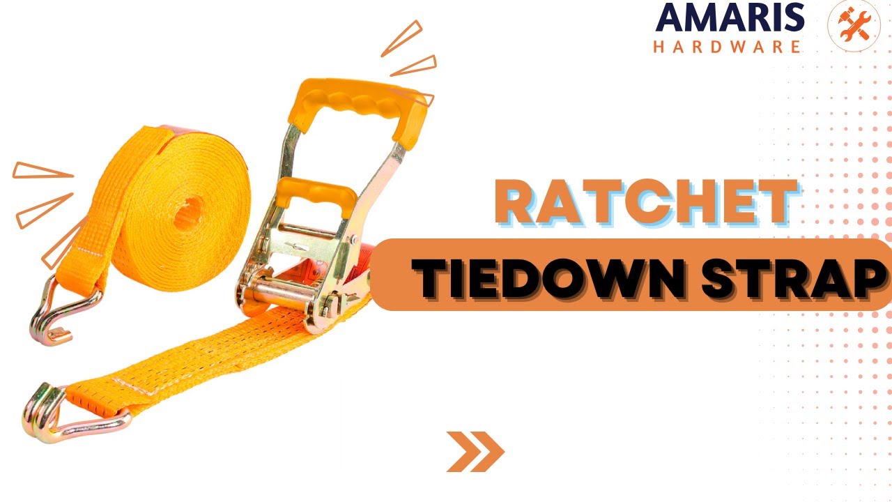 Maximize Load Safety: Ratchet Tie Down Straps - YouTube