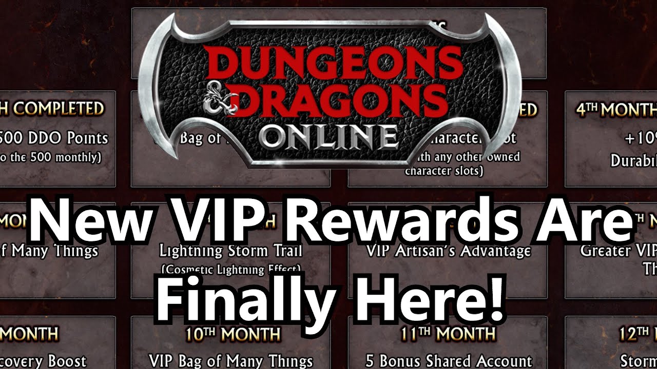 New VIP Rewards for DDO are Finally Here! - YouTube