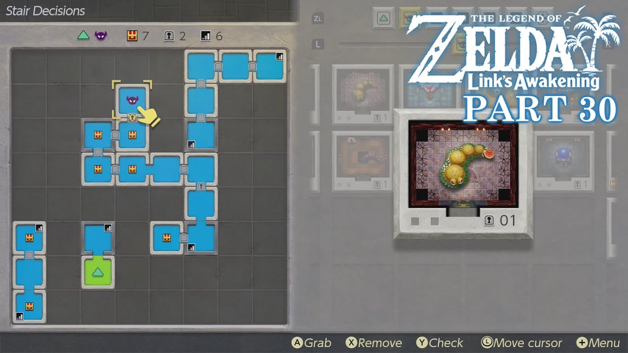 The Legend of Zelda: Link's Awakening (Blind) Part 30 ~ Stairs, Stairs ...