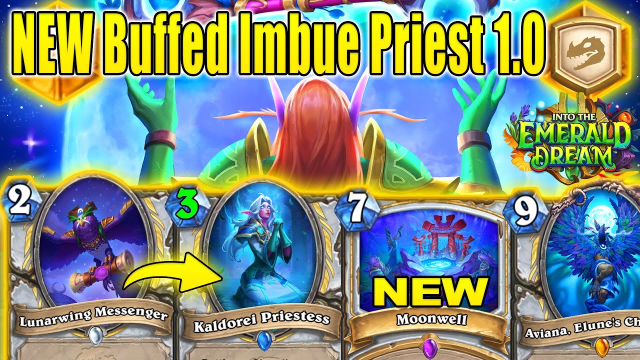 NEW Buffed Imbue Control Priest Deck 1.0 Is Actually Good At Into the ...