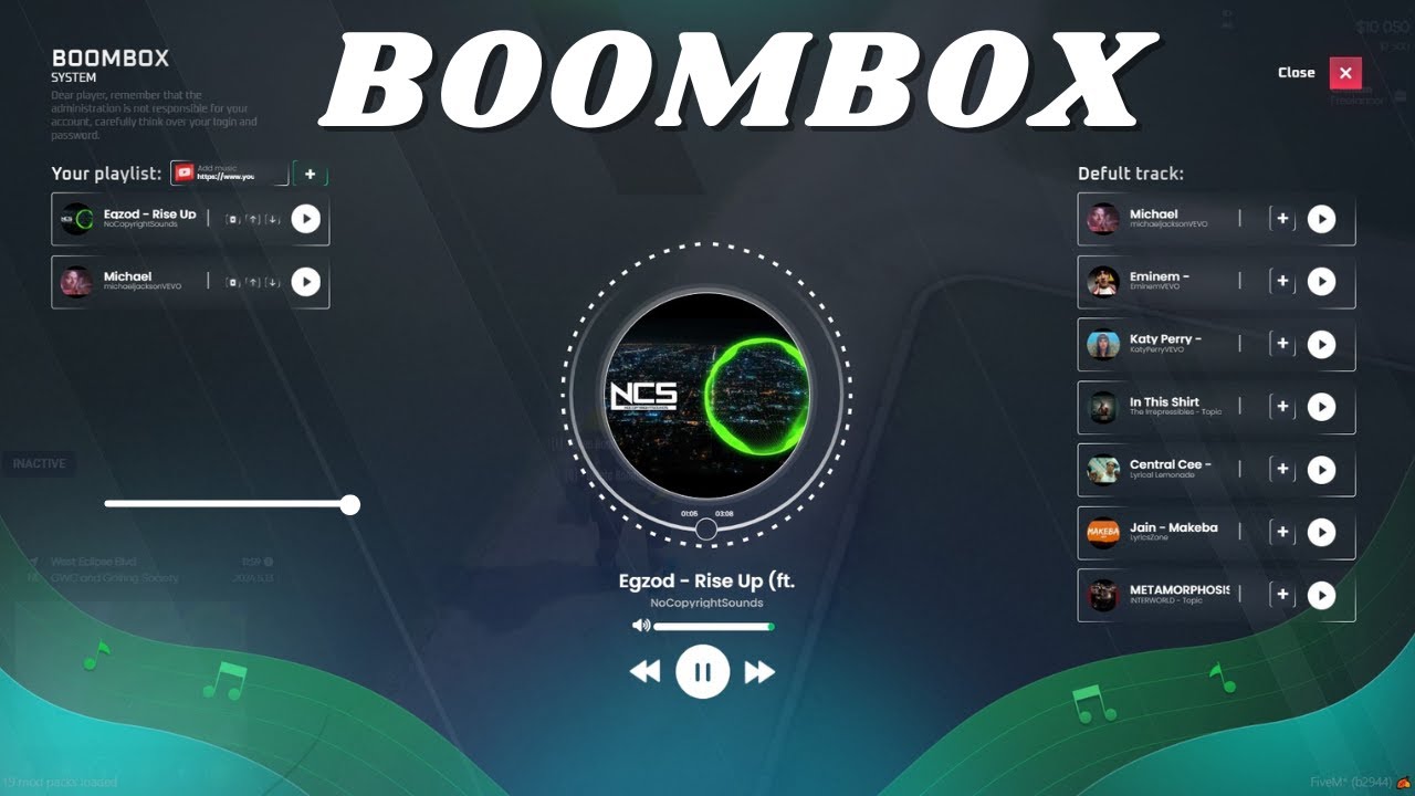 FiveM BoomBox Script : The Ultimate FiveM Boom Box Script! - YouTube