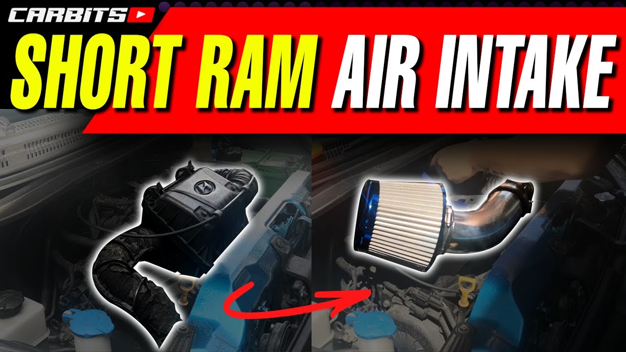 How to install a Short ram Air Intake in a Hyundai Eon | Full DIY tutorial | #CARBITS - YouTube