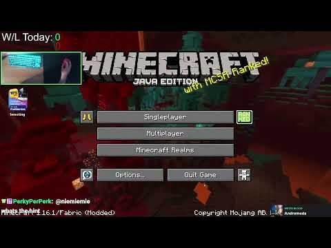 MCSR Ranked to get better. | Going on a 30 day grind to go for top 50 | Day 1/30 - YouTube