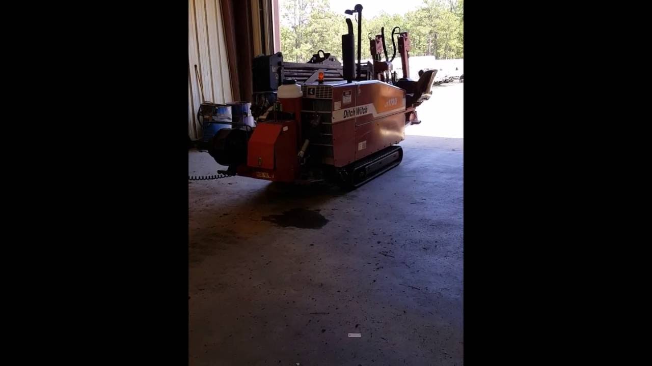 2001 Ditch Witch JT1720 Mach 1 - Equipment Demonstration - YouTube