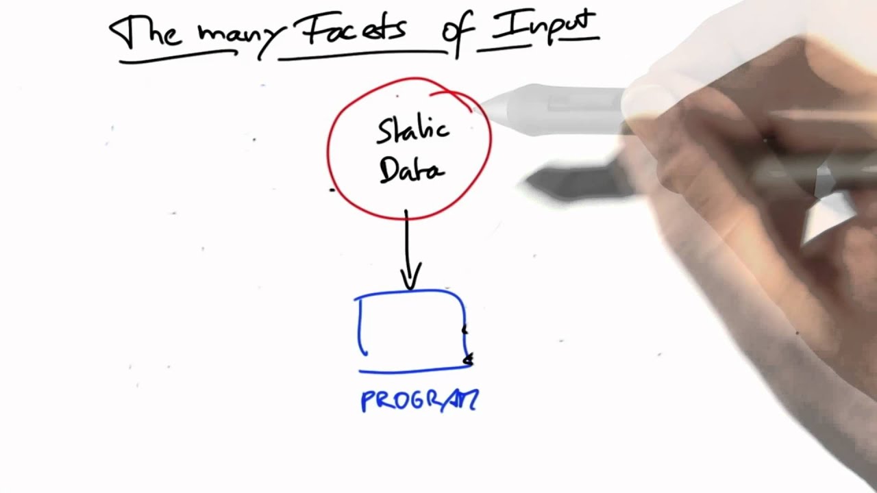 The Many Facets of Input - Software Debugging - YouTube