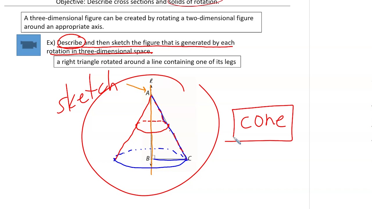 Acc Math 2 14-1 Part 1 Cross Sections and Solids of Rotation - YouTube