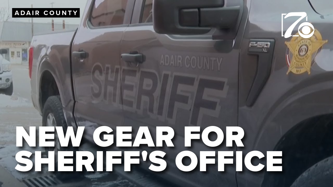 Adair County Sheriff’s Office to get new equipment - YouTube