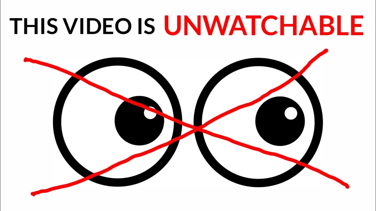 this video is unwatchable