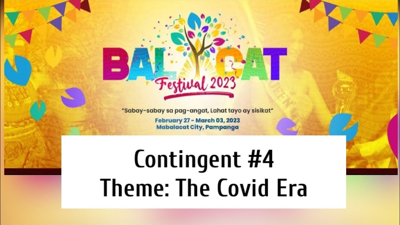 BALACAT FESTIVAL 2023 INTERPRETATIVE DANCE COMPETITION CITY OF ...